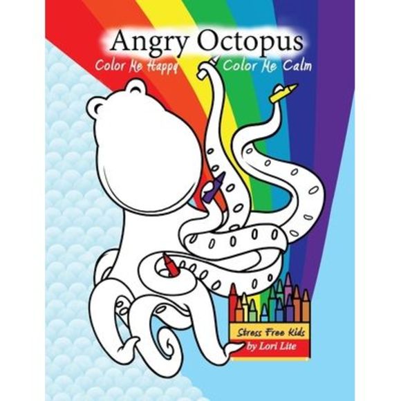Lori Lite | Other | Angry Octopus Color Me Happy Color Me Calm A ...